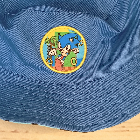 Accessories | Blue Sonic The Hedgehog Kids Bucket Hat New | Poshmark